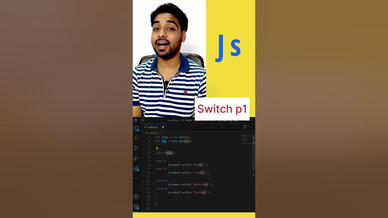 Switch Statement In Javascript Codingwithmankirt Javascripttutorial Youtube