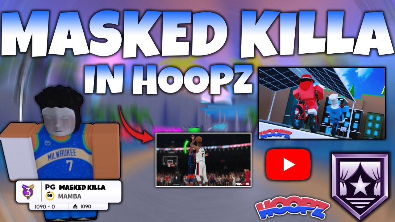 Mask Killa TORCHES Bots In Hoopz - YouTube