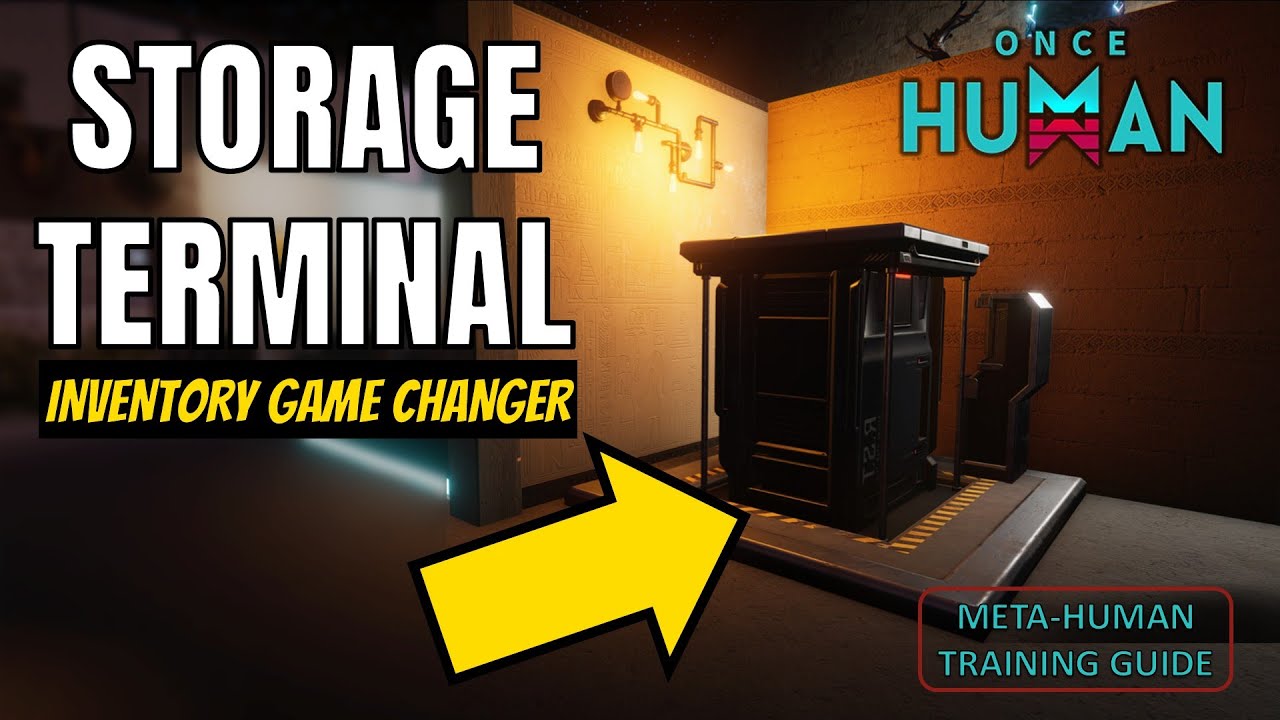 Once Human Storage Terminal - The New Feature That Saved My Sanity ...