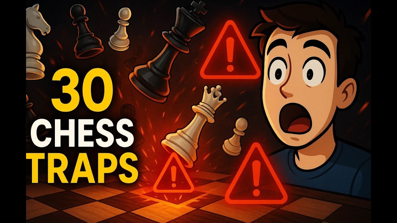 30 CHESS TRAPS You’ll Regret Not Knowing ⚠️ - YouTube