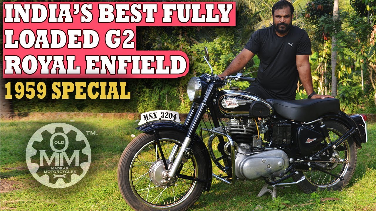 INDIA'S BEST FULLY LOADED ROYAL ENFIELD G2 BULLET 350 STRAIGHT FROM ...