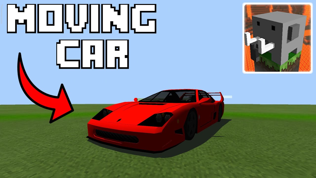 Craftsman: How to make a MOVING CAR in Craftsman Building Craft - YouTube