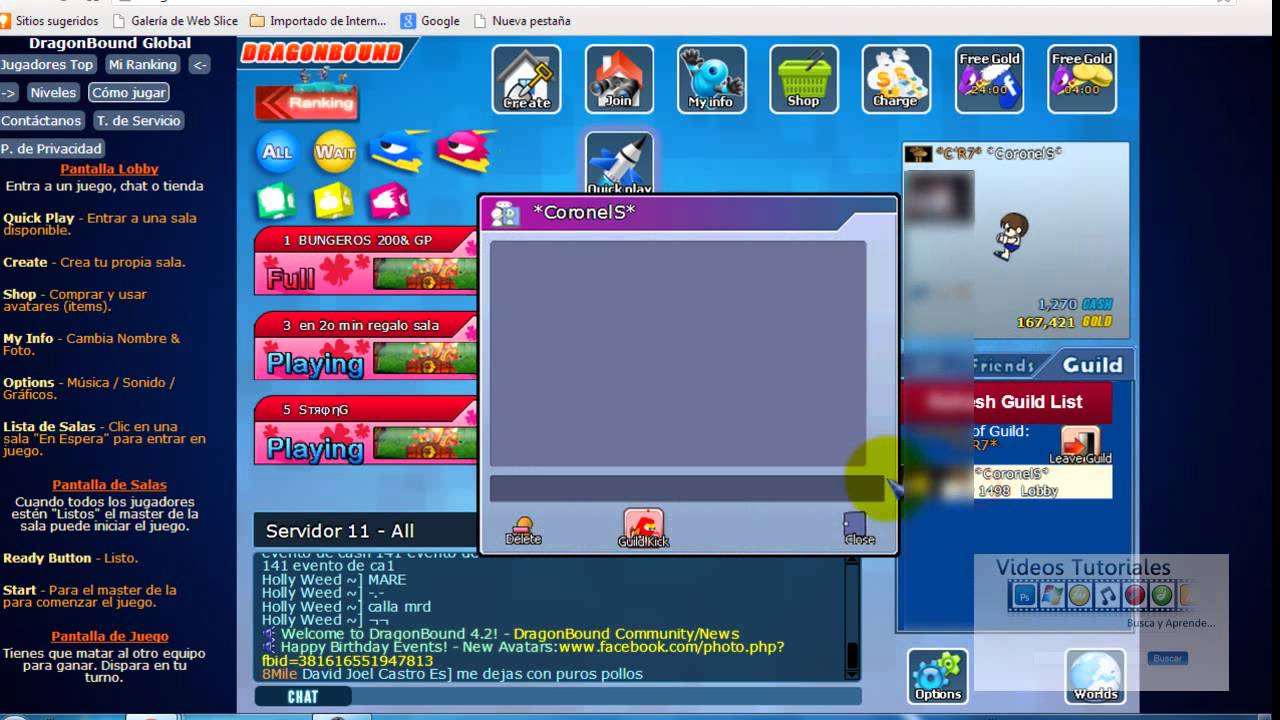 Truco de dragonbound como tener cash y gold gratis - YouTube