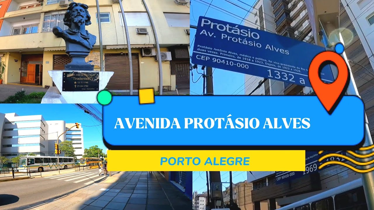PORTO ALEGRE - AVENIDA PROTÁSIO ALVES - YouTube