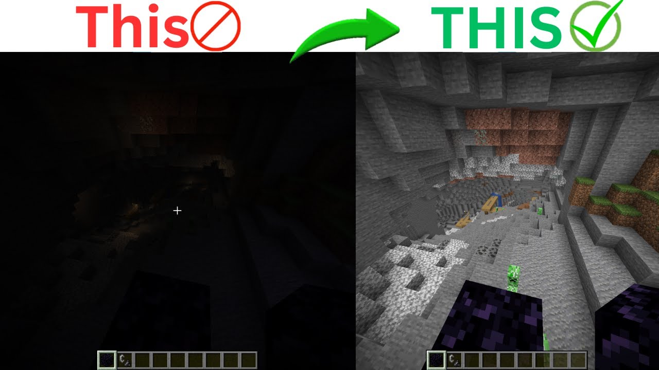 How to install full bright mod in minecraft | Increase brightness of ...