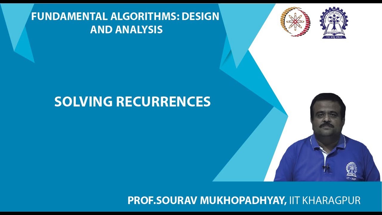 Solving Recurrences Youtube
