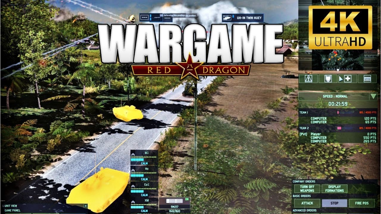 Wargame red dragon (2014) Chines North korea vs Usa Ep1 4k gameplay ...