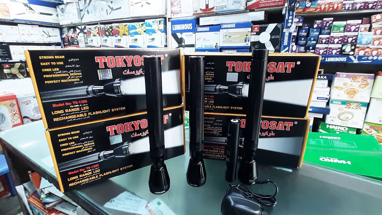 TOKYOSAT Japanese LED torch light online price 2500,tk=in Bangladesh ...