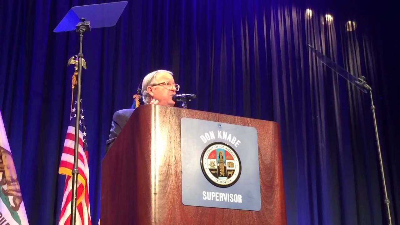 Supervisor Don Knabe Presents His State of the County Address - YouTube