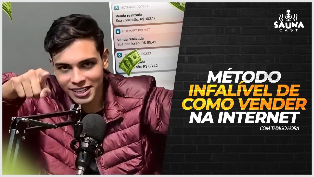 COMO VENDER QUALQUER COISA NA INTERNET! COM THIAGO HORA (HORA DE ...