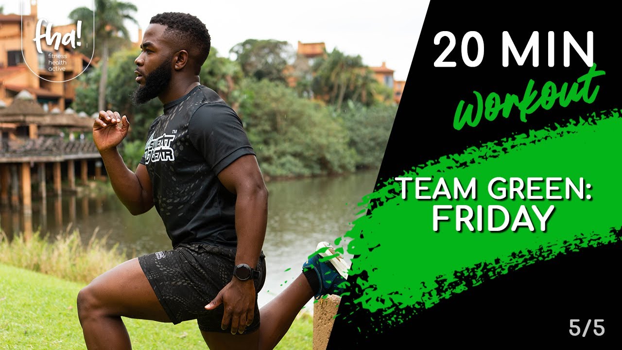 20min Intense Core Workout / Team Green - YouTube