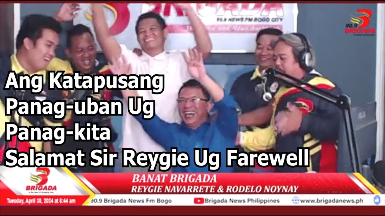 Last Nga Nakauban Namu si Sir Reygie Navarrete (farewell to you my friend) - YouTube