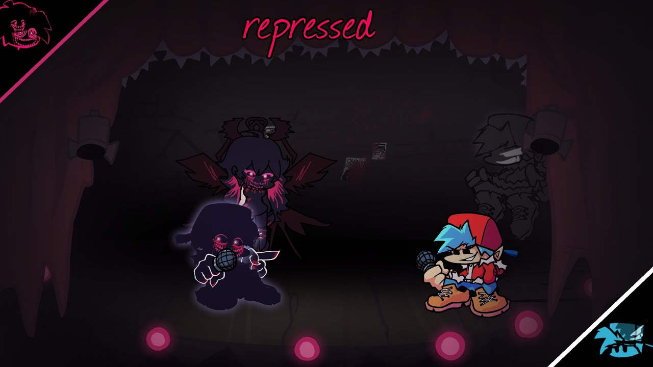 FNF repressed pero bf y gf corruptos y bf y soul bf lo cantan - YouTube