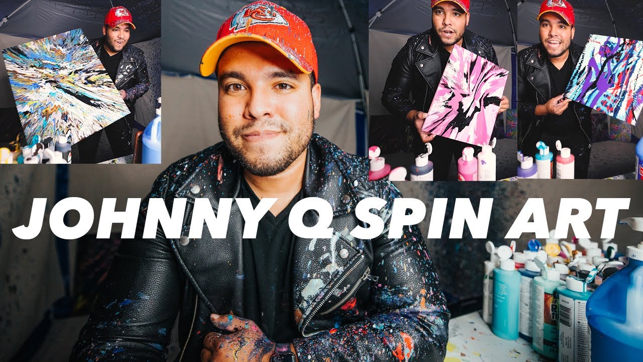 Spin Art With A Drill! Best Spin Artist In The Game! Johnny Q Daily ...
