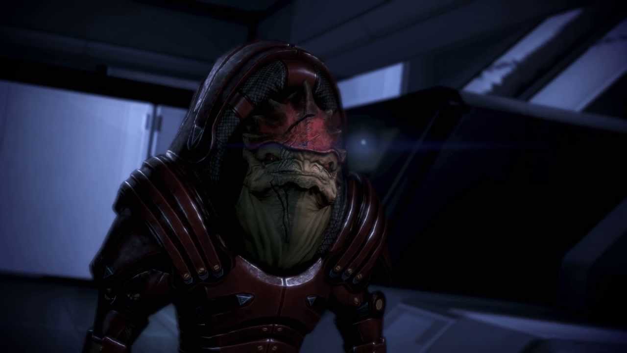 Shepard kills Wrex on Citadel - YouTube