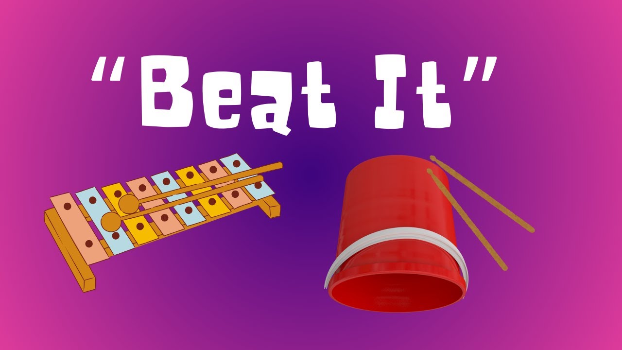 Beat it: an elementary music arrangement (Orff) - YouTube