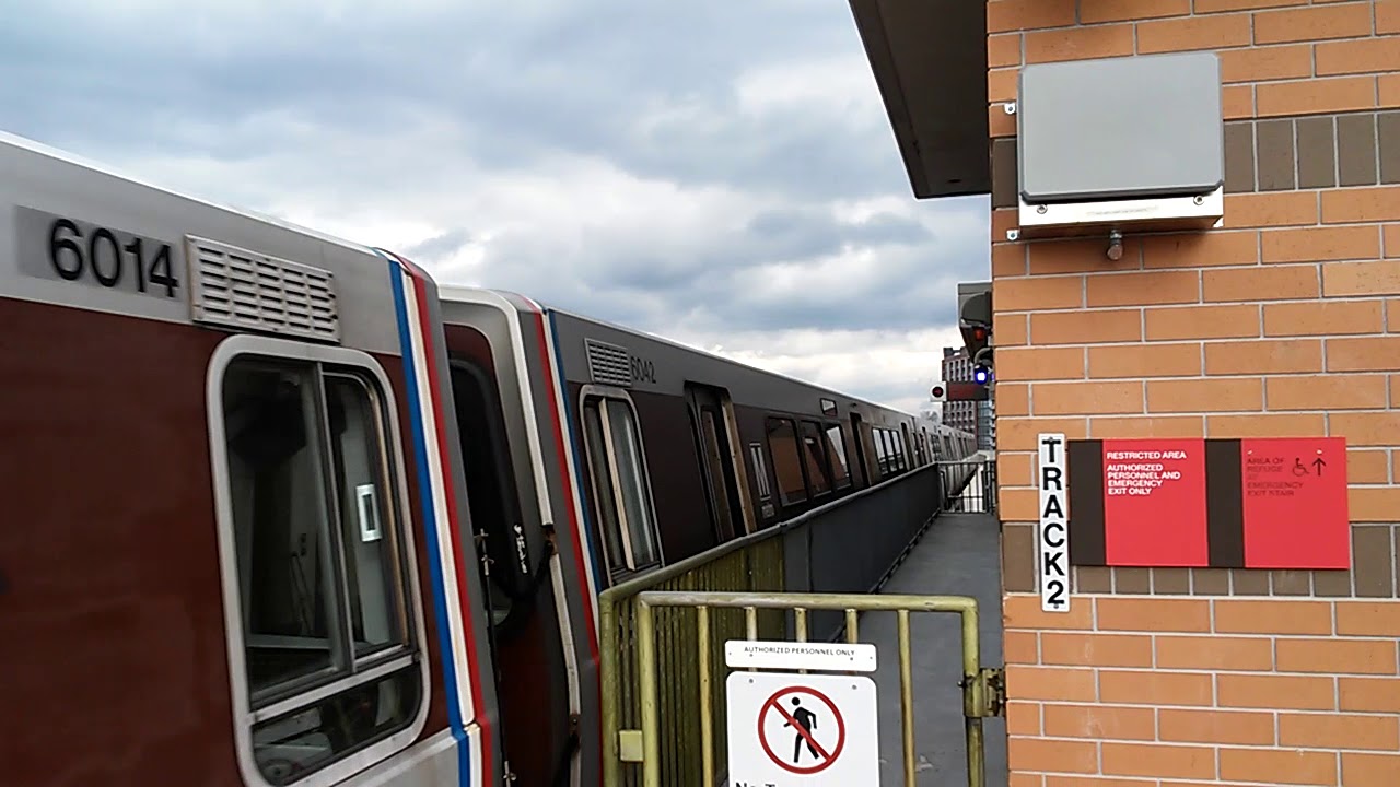 WMATA DC Metro • 6-car Alstom 6000-series "No Passengers" Train ...
