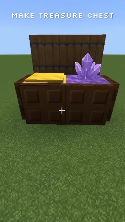 Make treasure chest in Minecraft #Red #minecraft #shortsfeed #shorts ...