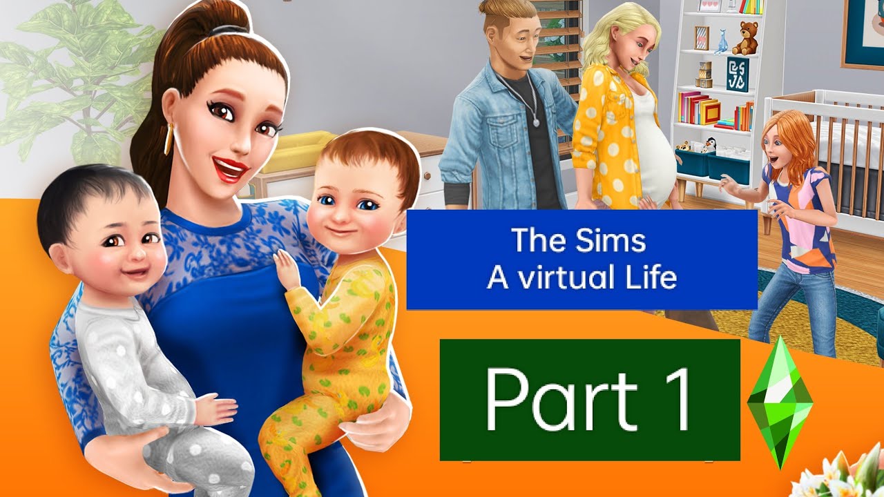 Sims - Gameplay -Started a virtual life with Jasmine and Alex Part 1 ...