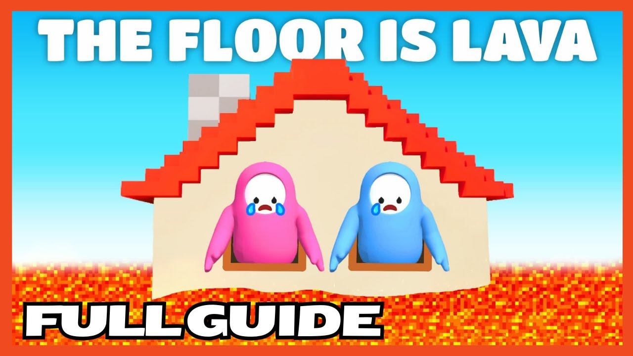 Survive the Heat! 🔥 | Fortnite x Fall Guys Floor is Lava Challenge # ...