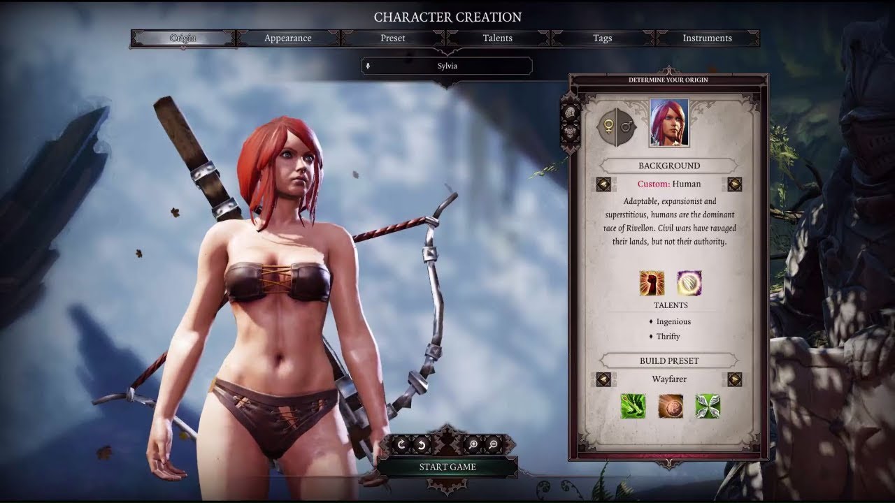 Divinity Original Sin 2 Female Character Creation YouTube