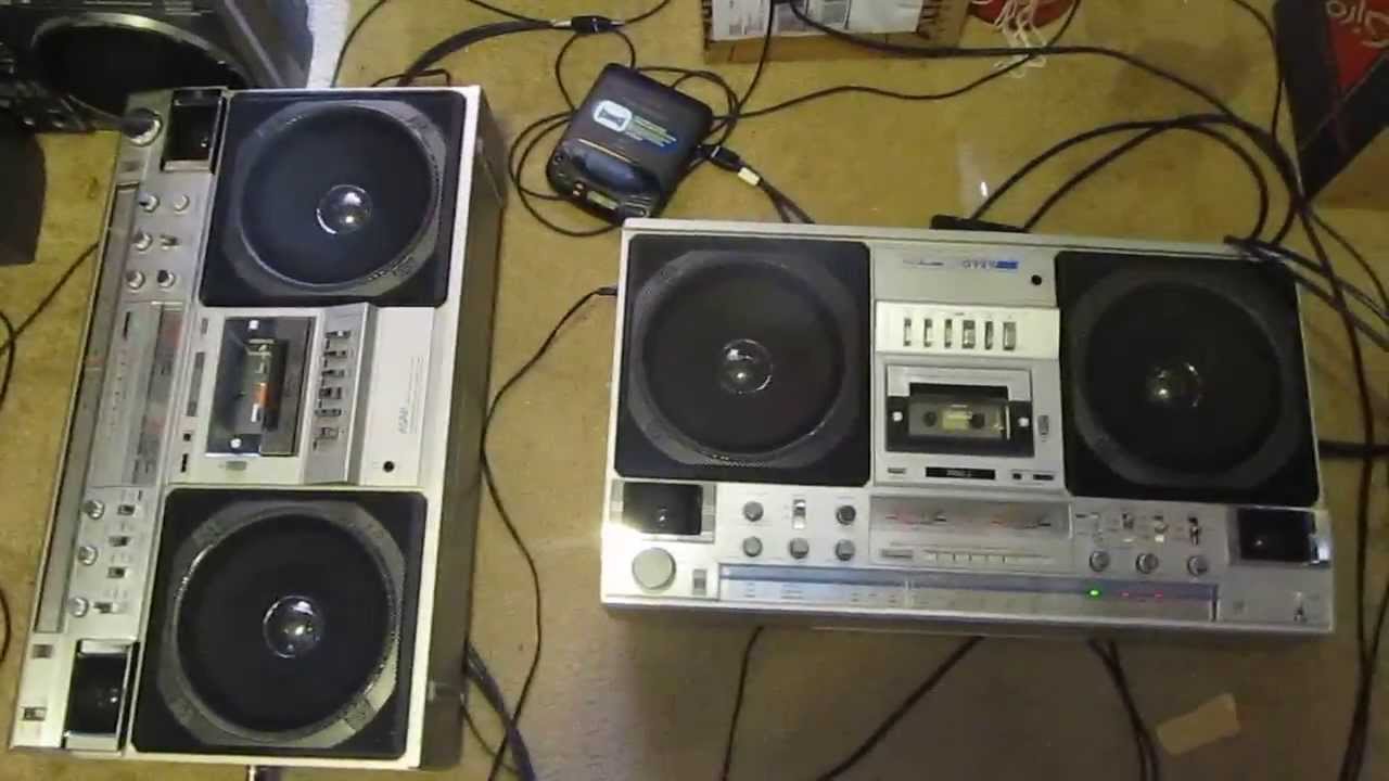 Behind BTS Prosonic PQR 9962 vs Unitech CX 1430 Good Sound Boombox ...