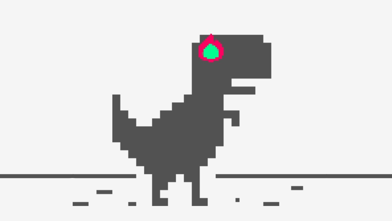 Can I BEAT Dino Game in 1 GO? - YouTube