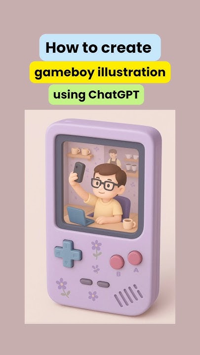 Create GameBoy isometric illustrations using ChatGPT for free #chatgpt #gameboy #isometric - YouTube