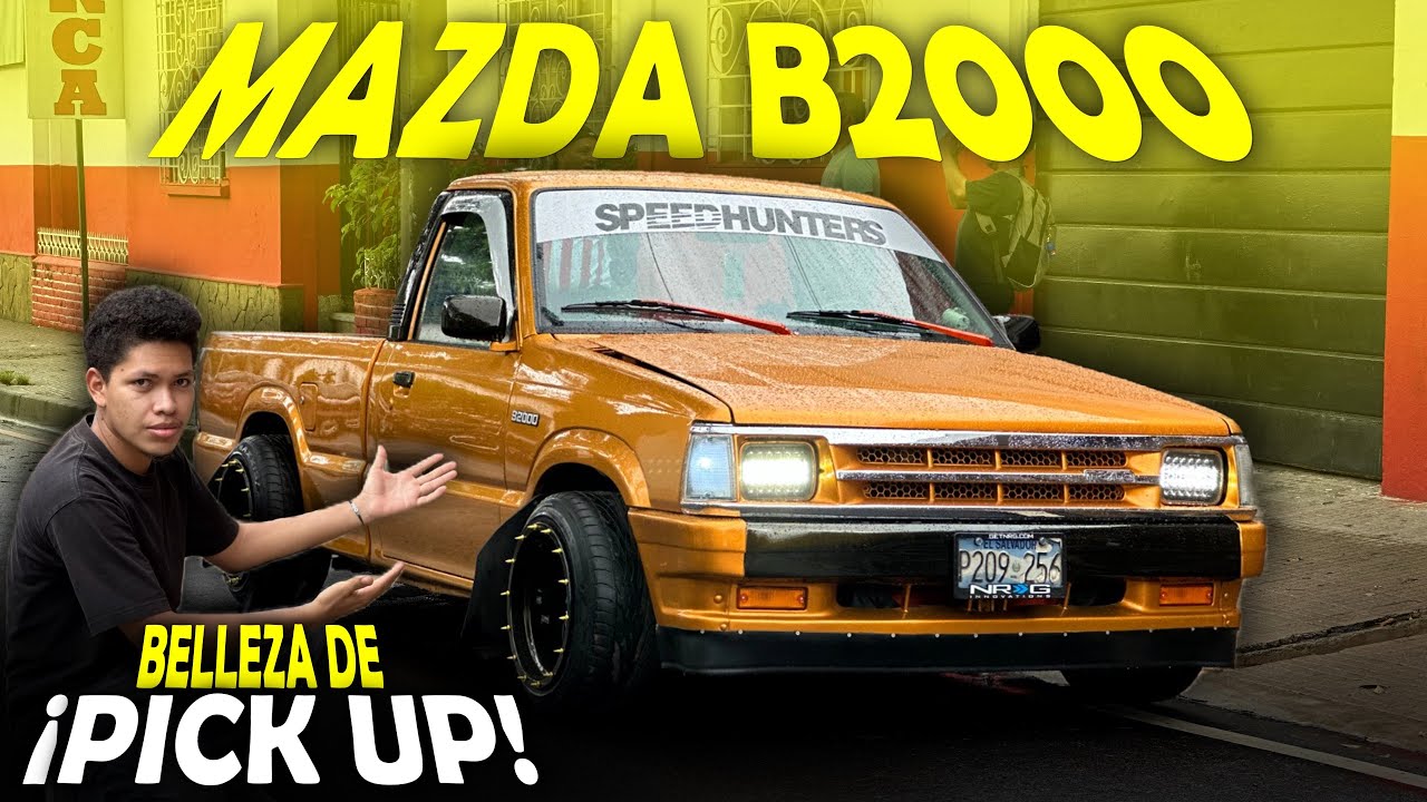 Pick up MAZDA B2000 año 1987 MODIFICADO ¡QUE TREMENDA BELLEZA DE NAVE ...