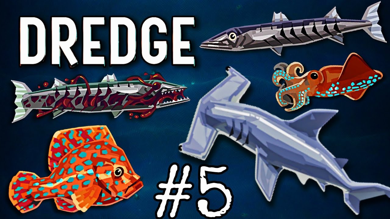 Catching The Hammerhead Shark And The Savage Barracuda! | Dredge - Part ...