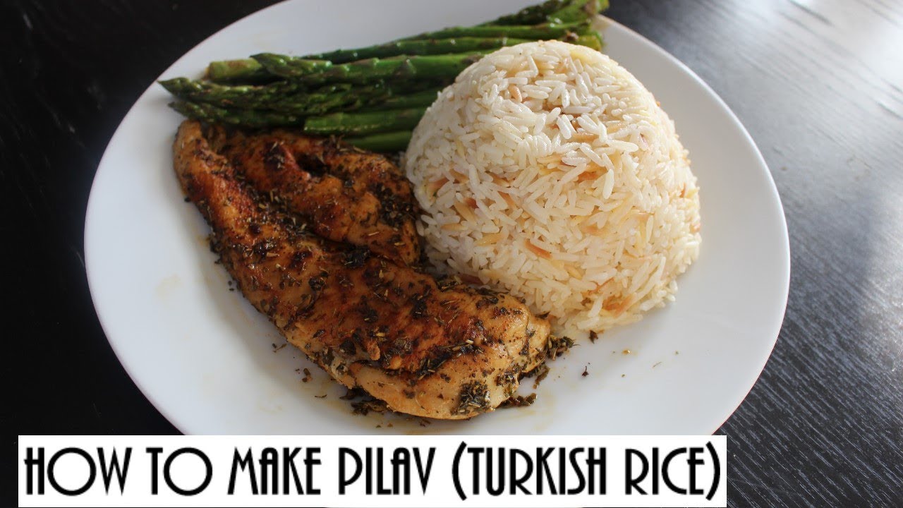 Pilav recipe (Turkish Style Rice) - YouTube