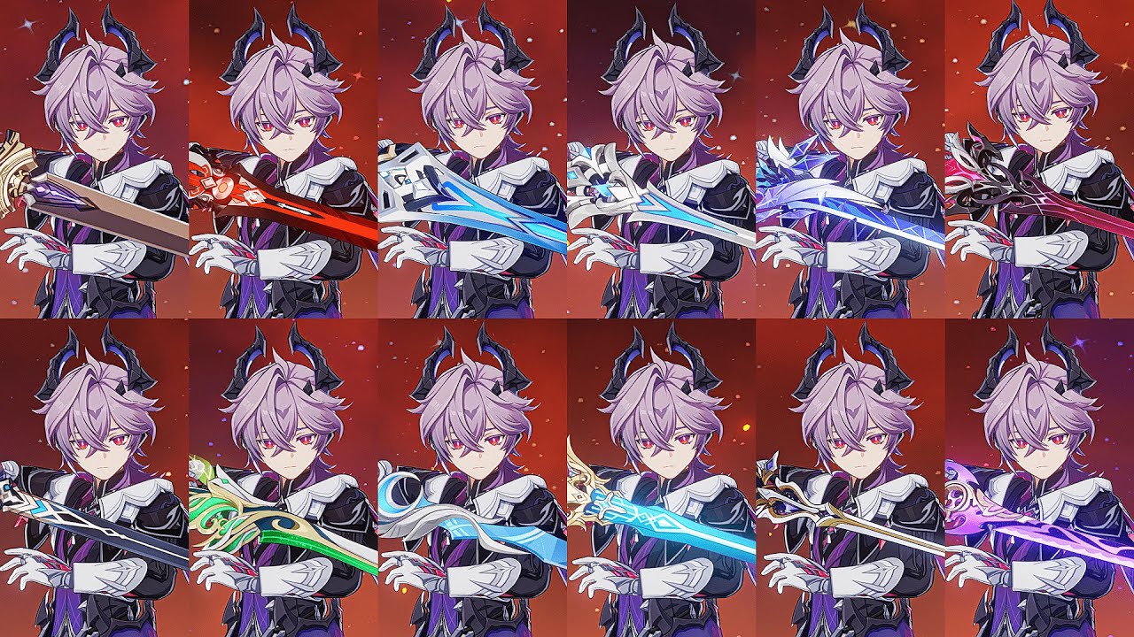 3, 4 And 5 Star Weapon Damage Comparison For DPS Durin - YouTube