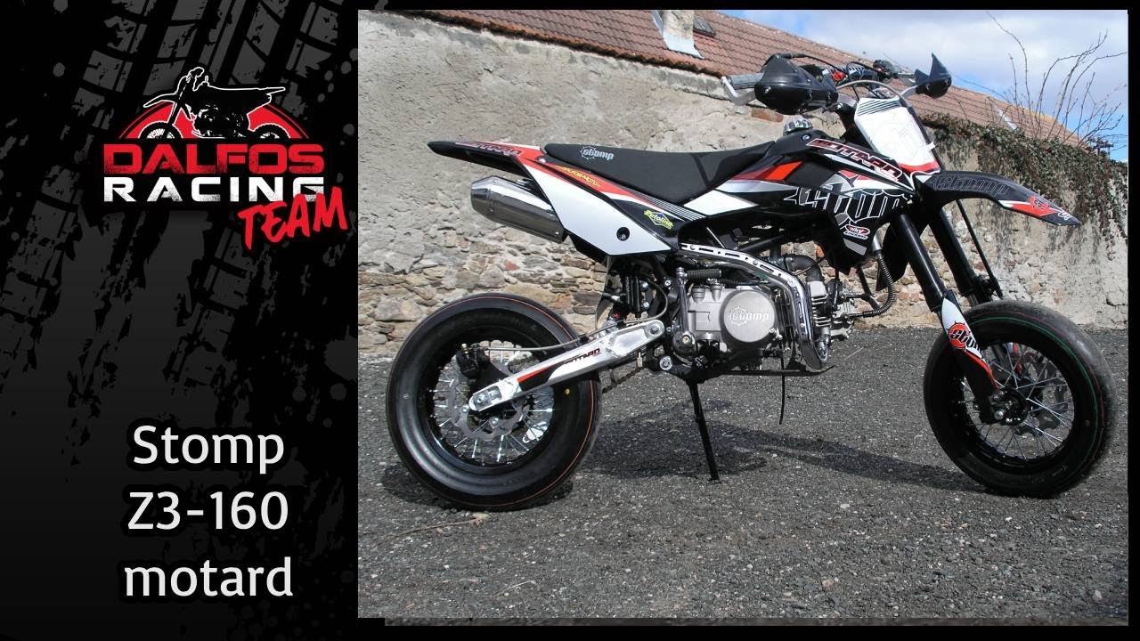 Stomp Z3-140 Motard - YouTube