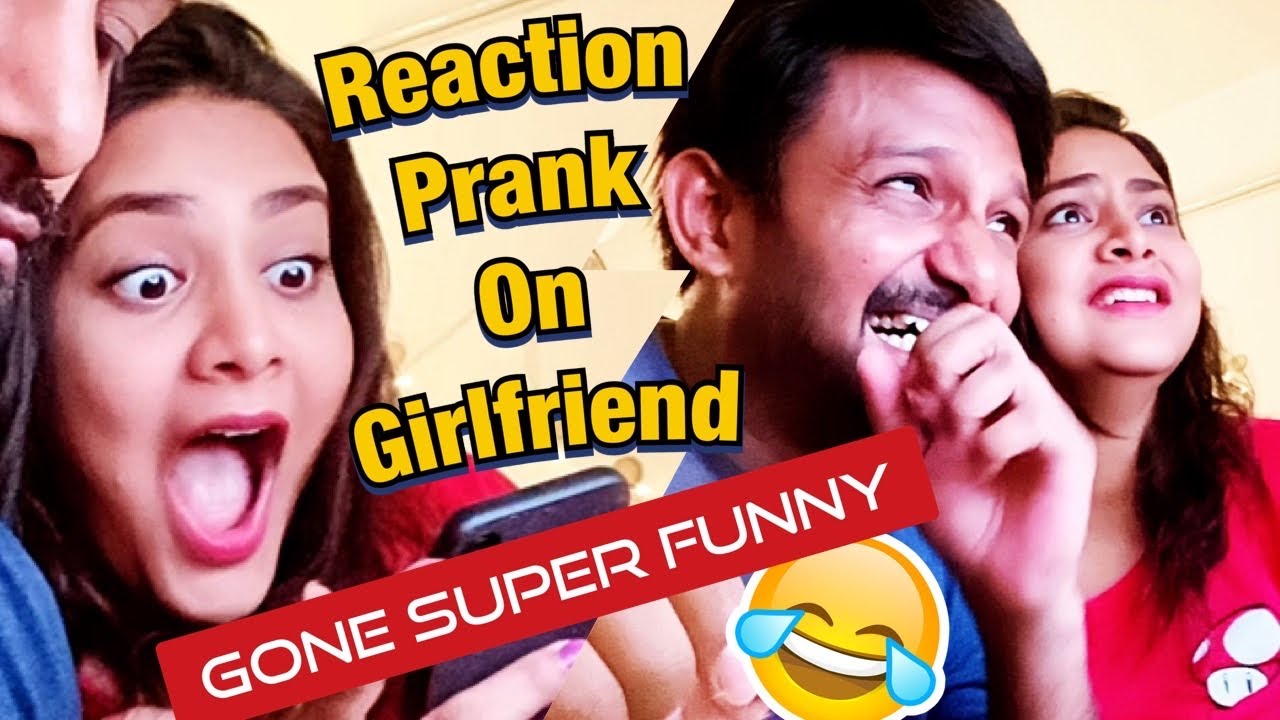 Pranked my Girlfriend when she was Reacting | She had No Idea | Amazing ...