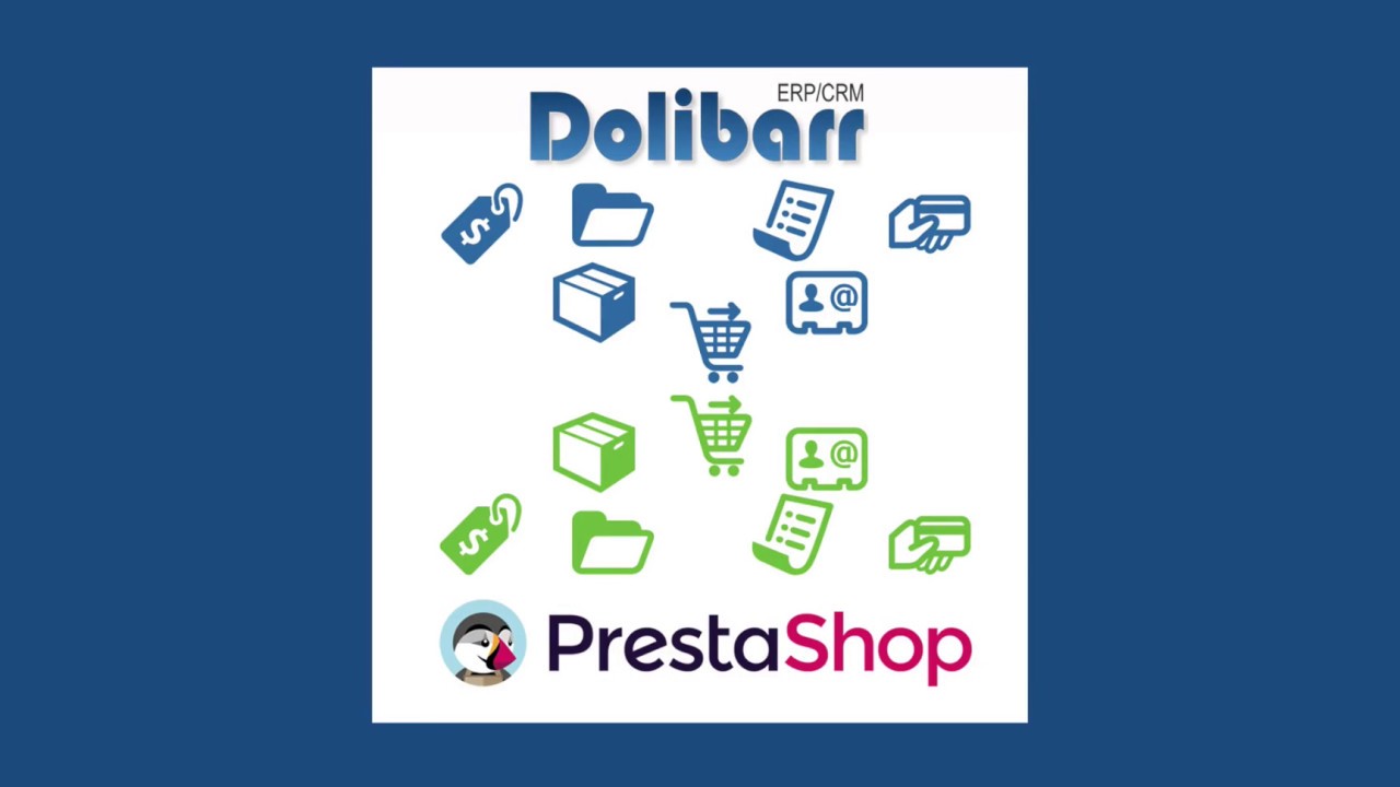 Installation module de synchronisation Dolibarr ERP/CRM vers Prestashop. MyCyberOffice - YouTube