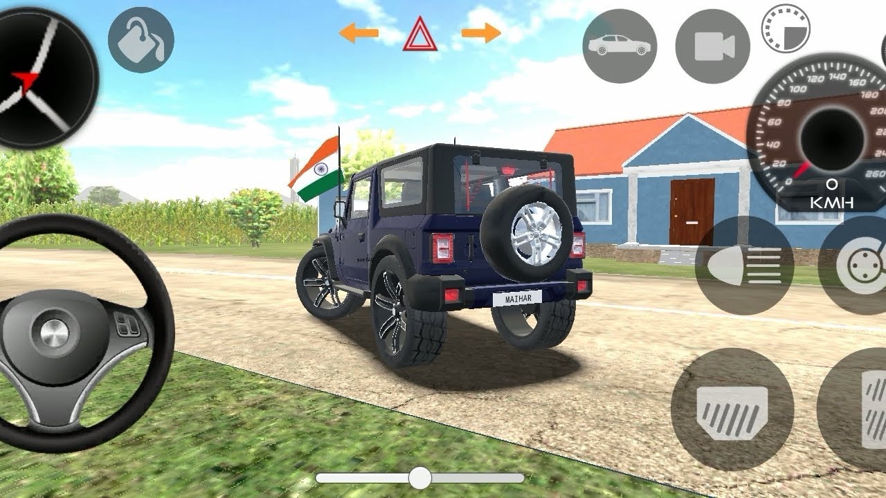 Mahindra Thar game 2023 | Thar car game video | simulator 3D Android ...