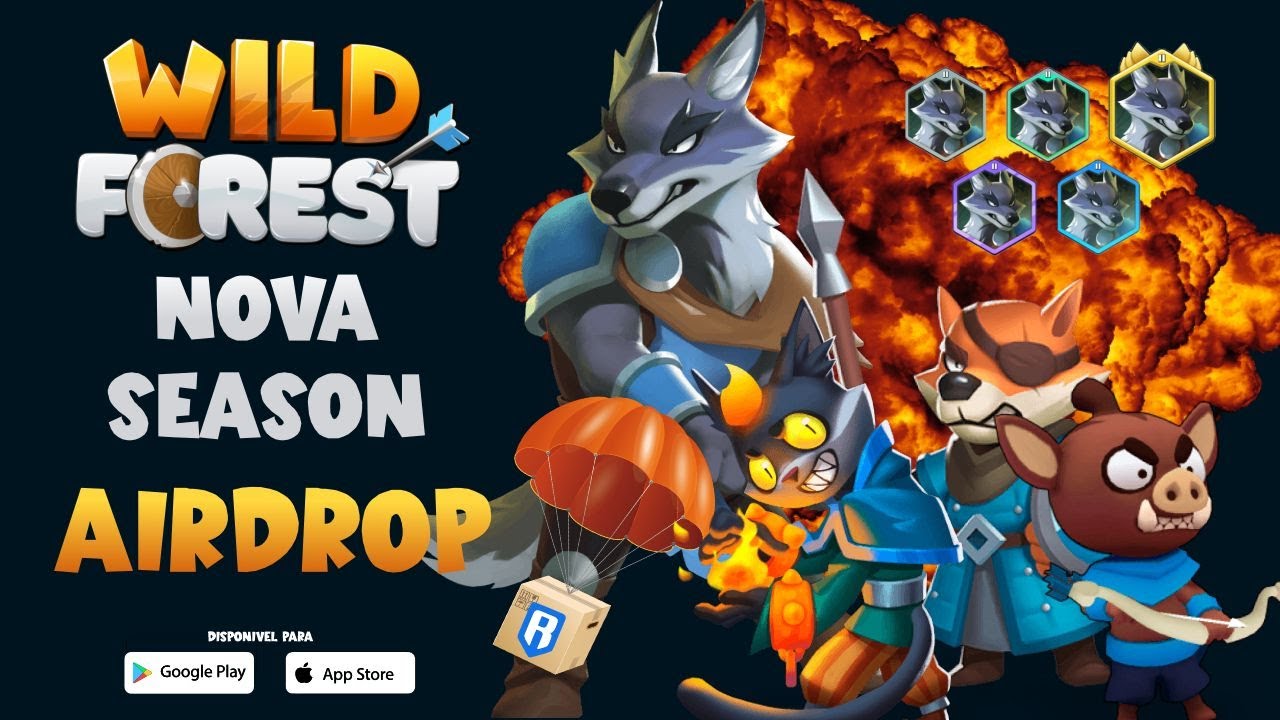 JOGUE ESSA TEMPORADA E RECEBA O AIRDROP DO WILD FOREST $WF. 💲🔥💥 ...