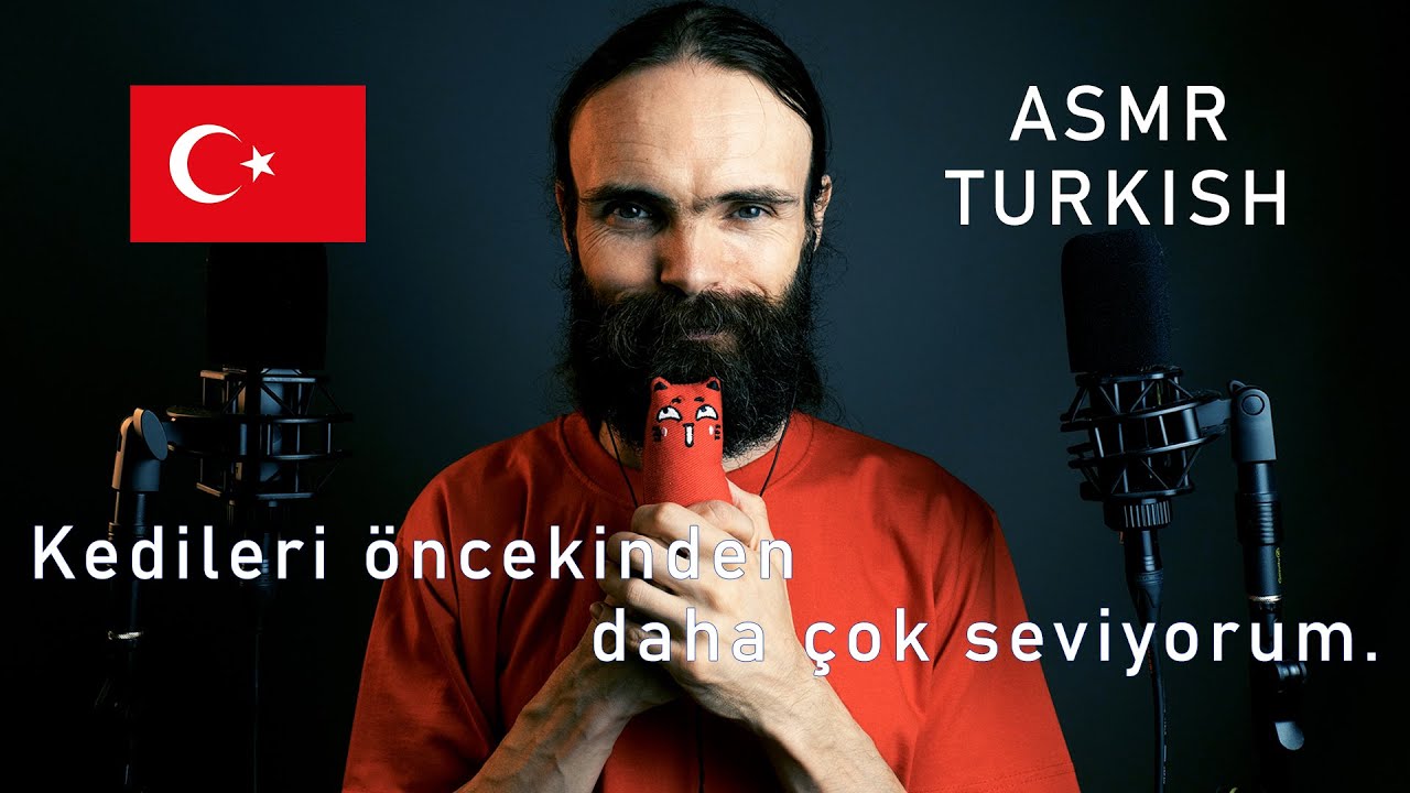 My second ASMR video in Turkish (Fısıltı, Türkçe, a few triggers) - YouTube