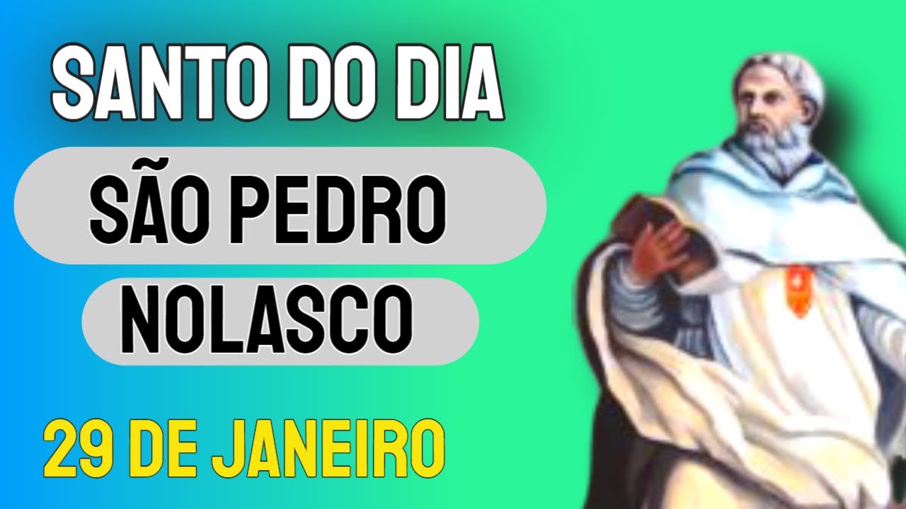 São Pedro Nolasco - Conheça Sua História e Oração - YouTube