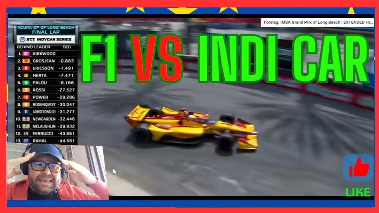 F1 FAN REACTS TO INDICAR I F1 FAN EUROPEAN REACT TO INSANE INDI CAR I INSANE REACTION I FUNNY ...