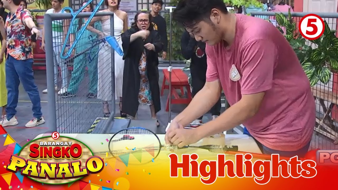 Barangay Singko Panalo | Sungkitan na ng sinampay sa "Kapitan Sungkit ...