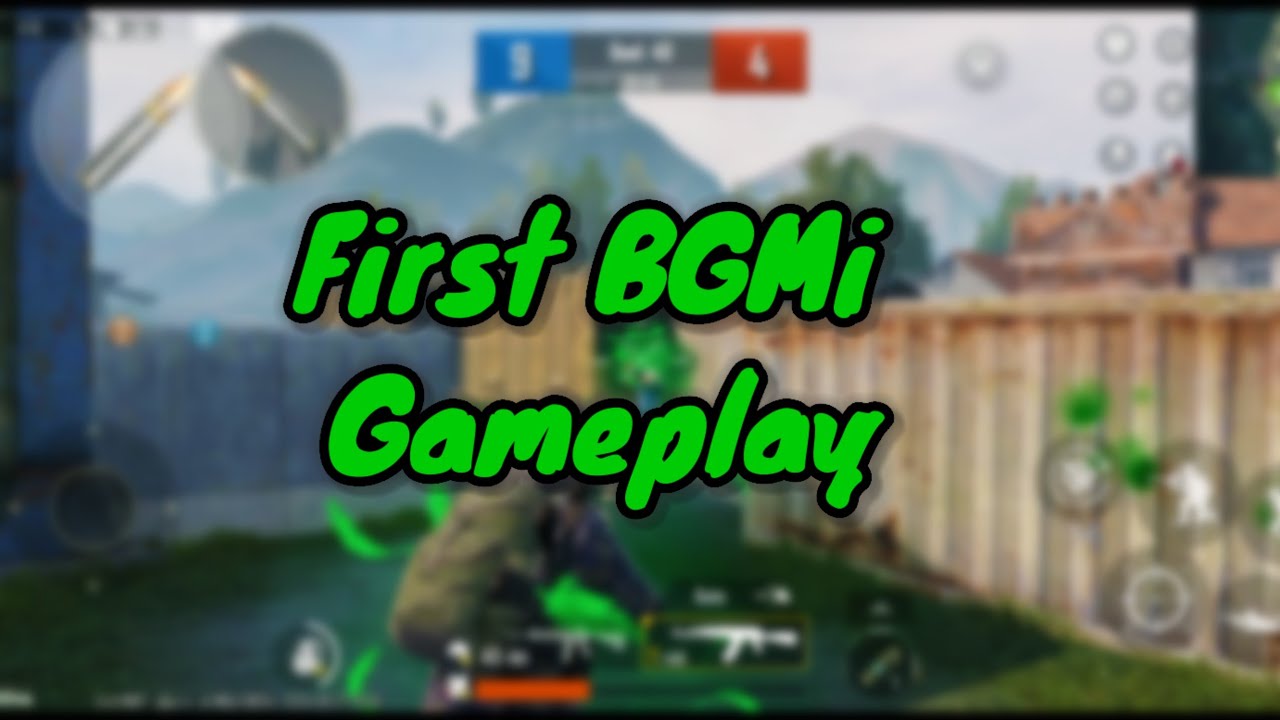 My first BGMI Gameplay #bgmi #games - YouTube
