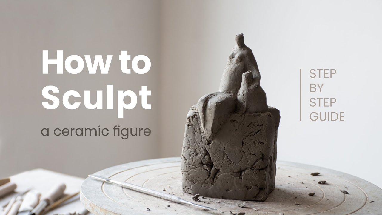 Easy clay sculpture tutorial: sculpting a simple figure - YouTube