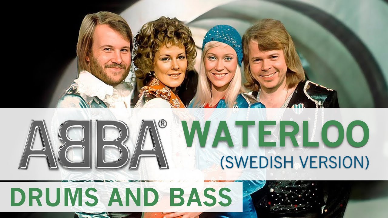 ABBA - Waterloo (Swedish Version) (Drums and Bass) - YouTube