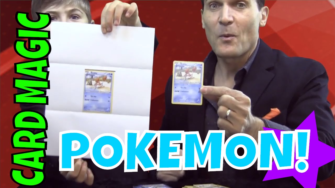 #1 Pokemon Card Magic Trick - YouTube