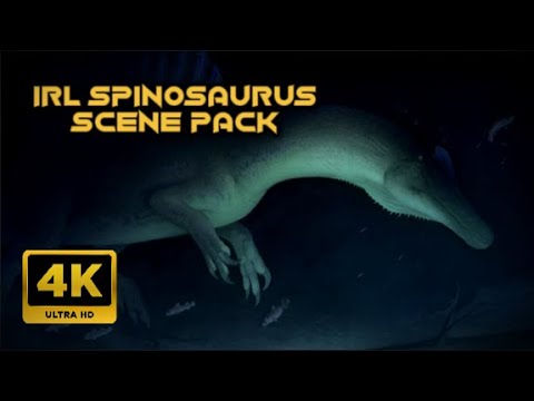 Irl Spinosaurus scene pack +4k - YouTube