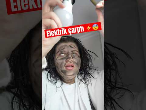 Lambayı değiştirirken ben !⚡️😨🐶#komikvideolar #eğlence #komedi