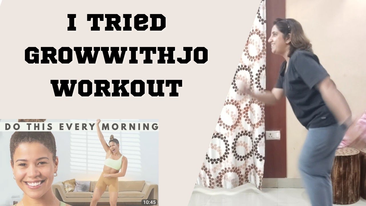 I tried Growwithjo Workout| 10 min Afrobeats dance workout| home ...