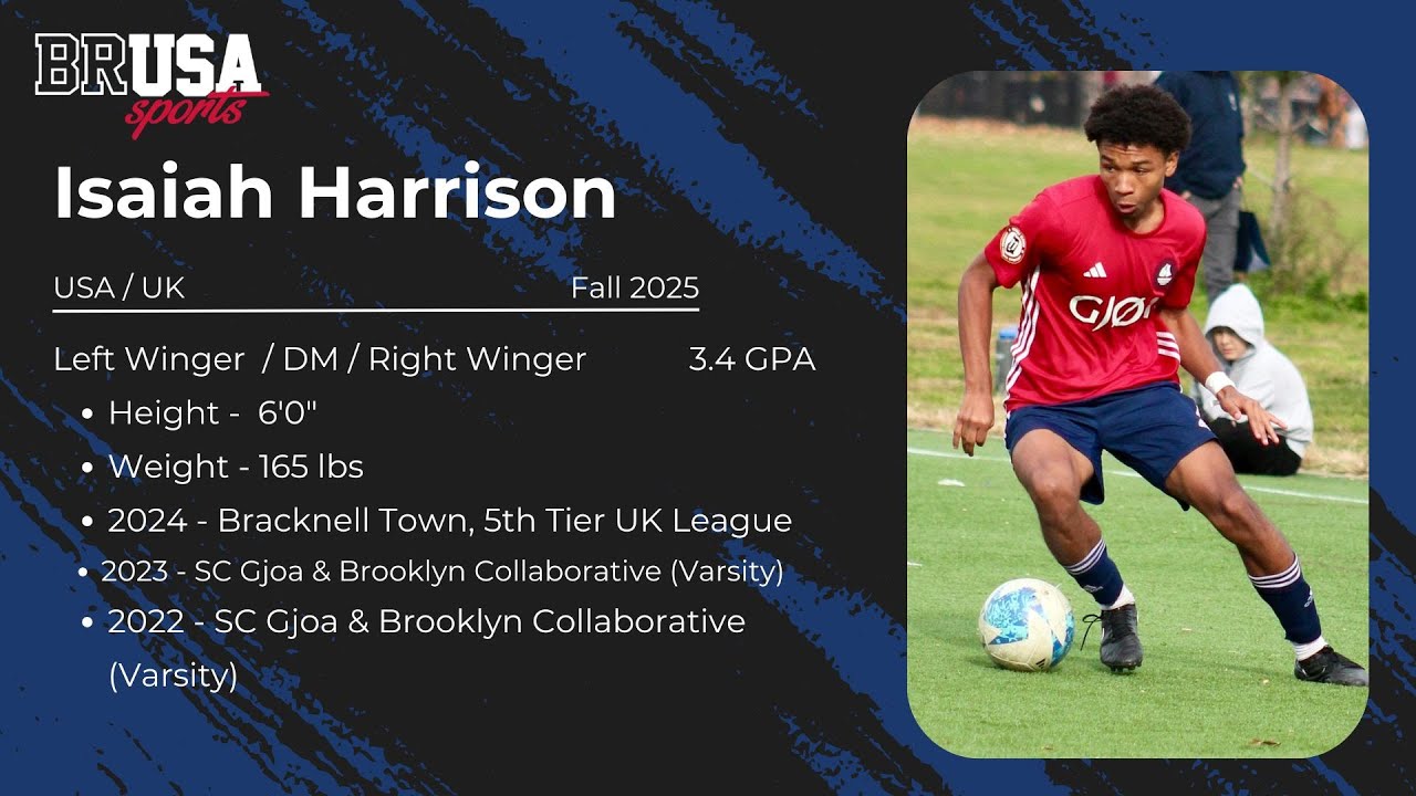 Isaiah Harrison Official Recruitment Video | 2025 Fall USA College ...