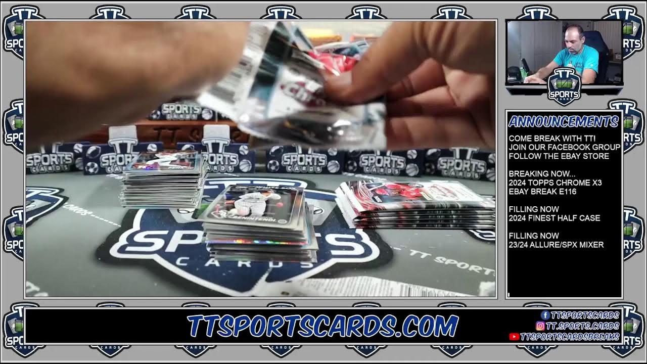 Break E116 - eBay 2024 Topps Chrome Hobby x3 - YouTube